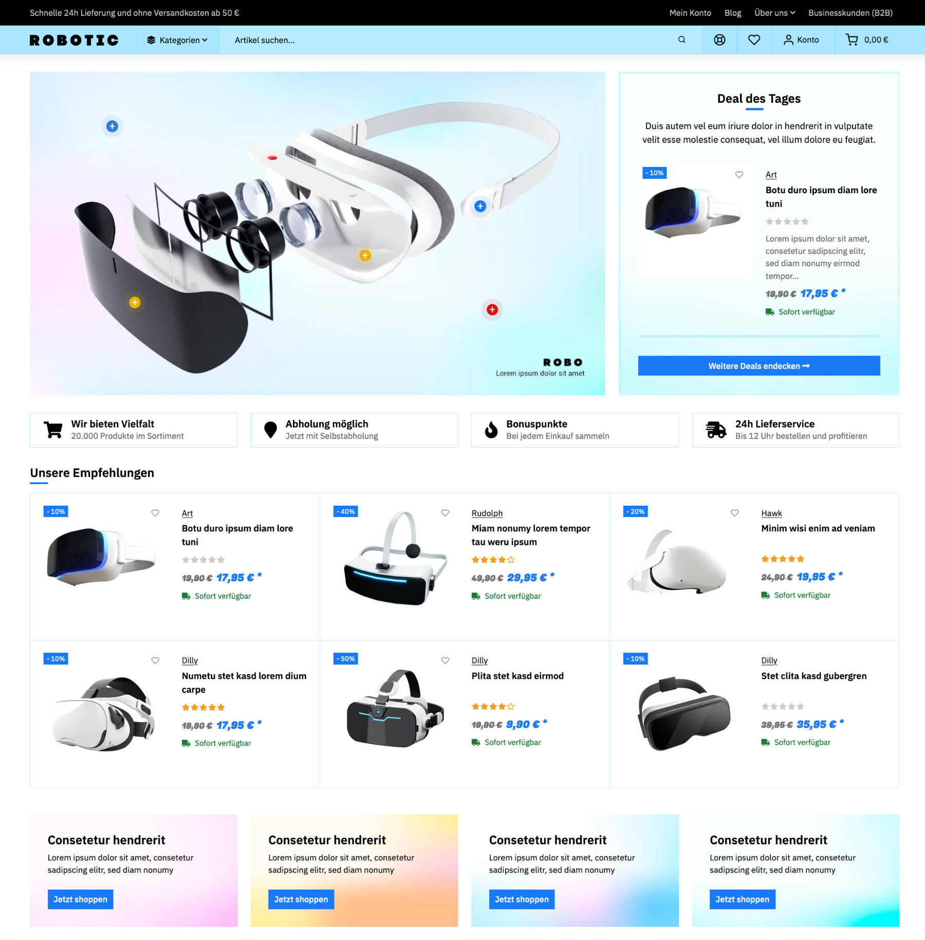 Robotic - JTL-Shop Theme